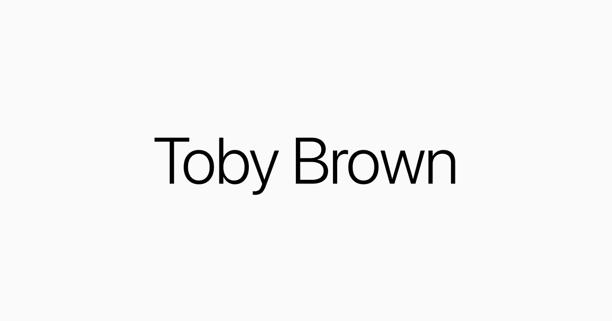 Toby Brown
